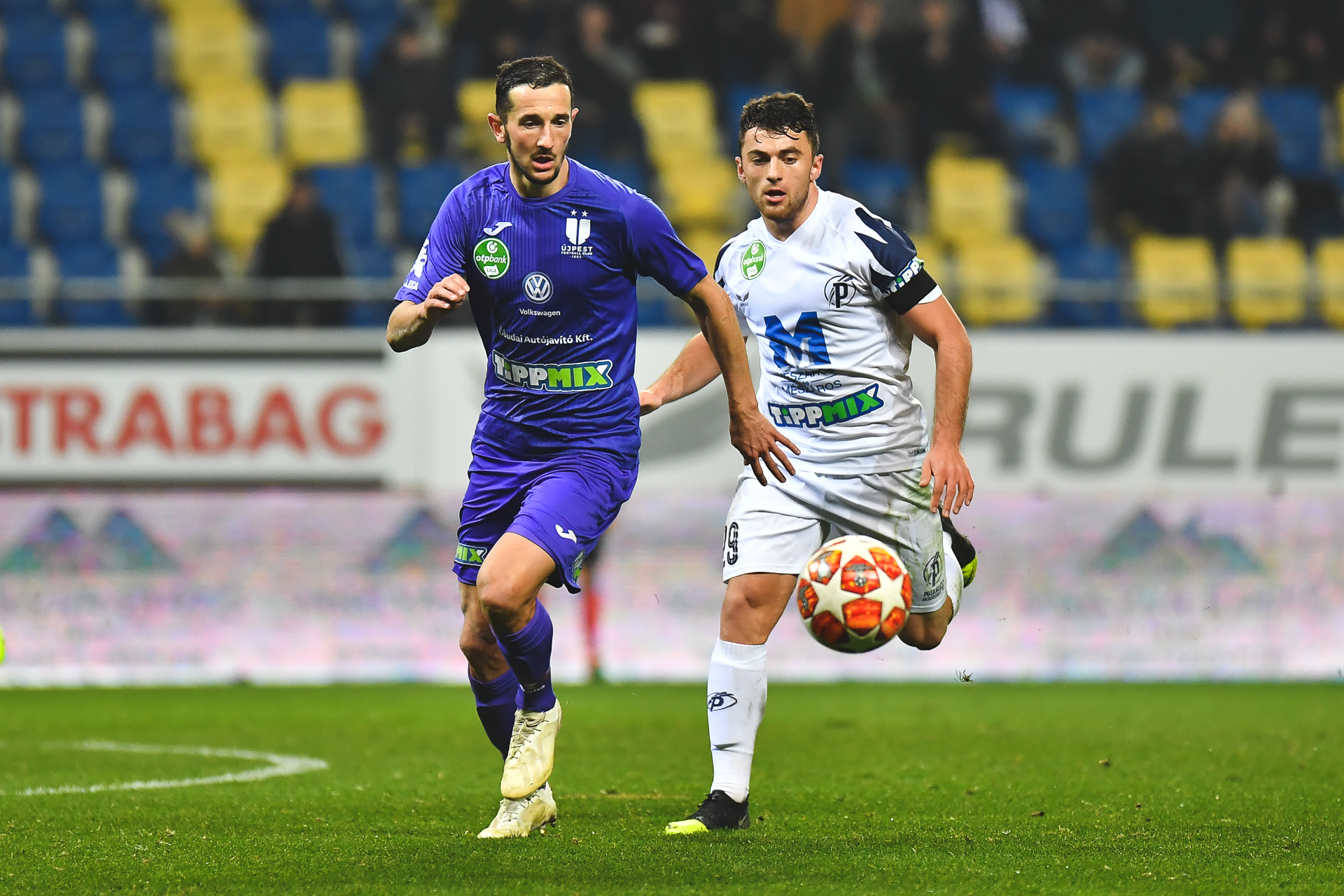 Újpest: Fájdalmas veszteség, megsérült a válogatott alapember - Csakfoci.hu