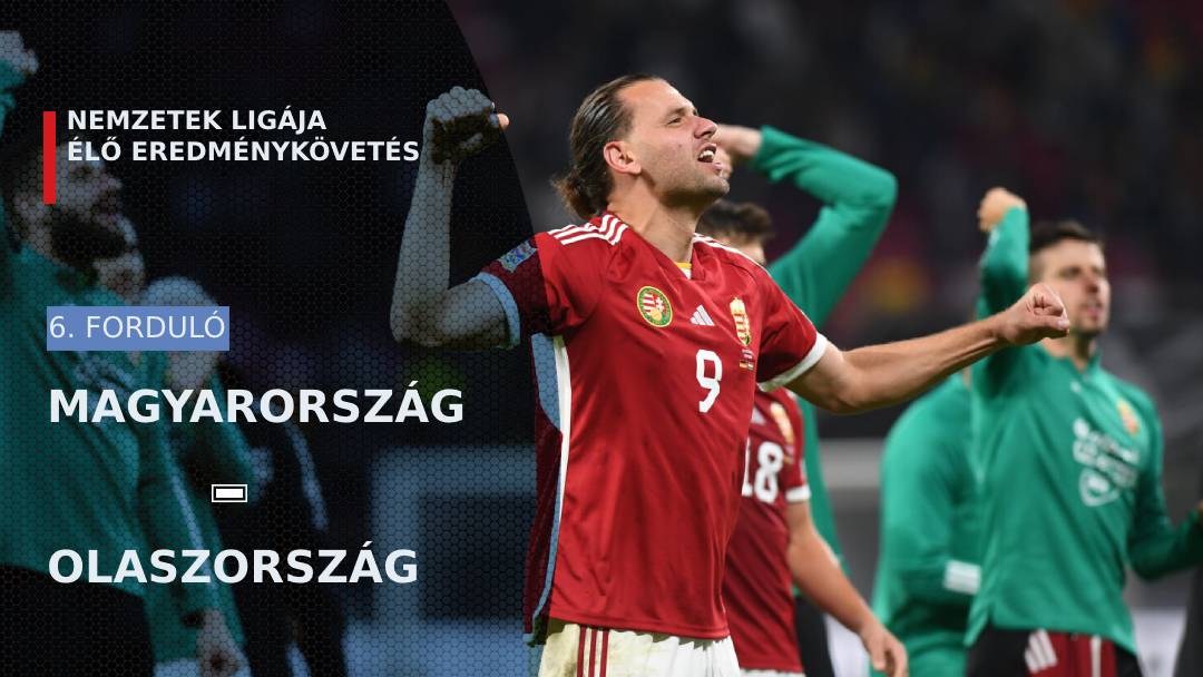 Nemzetek Ligája, élő: Magyarország-Olaszország - eredménykövetés ...