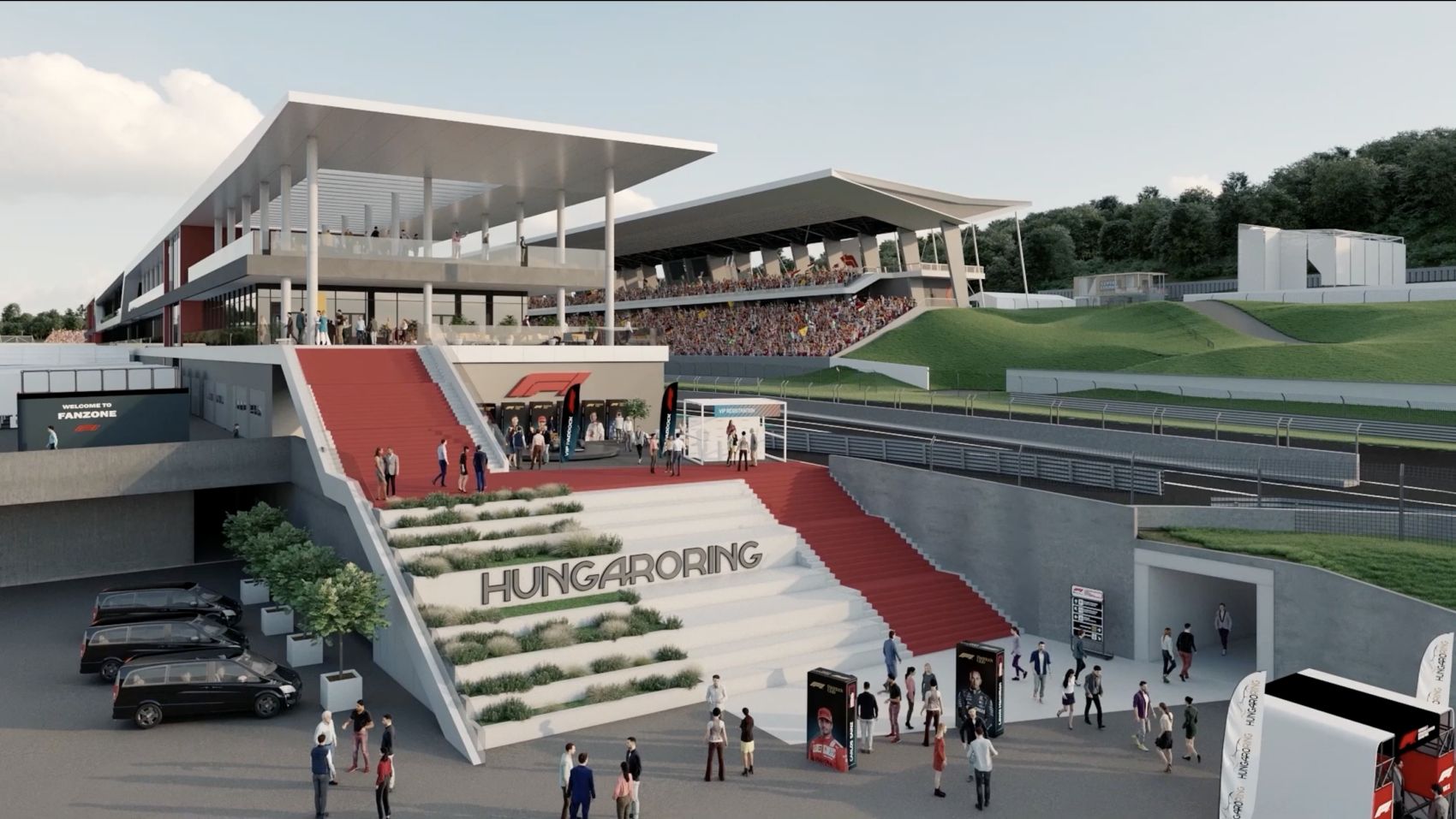 Nemcsakfoci: Így nézhet ki a megújuló Hungaroring 2026-ra, videón a ...