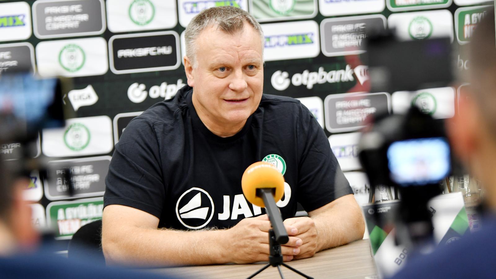 Bognár: "A Fradi-játékosok jók, de nem nagyon tudják elviselni, hogy az ...